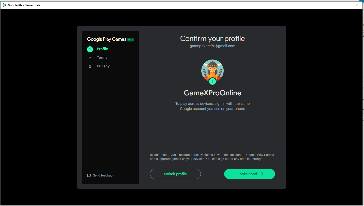 Trải nghiệm dịch vụ Google Play Games - Xuyên Màn Đêm